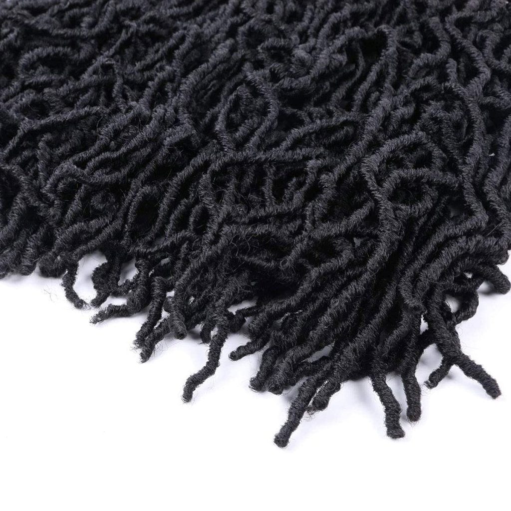 6 Packs Soft Locs Crochet Hair Pre Looped 18 Inch Faux Locs Crochet ...