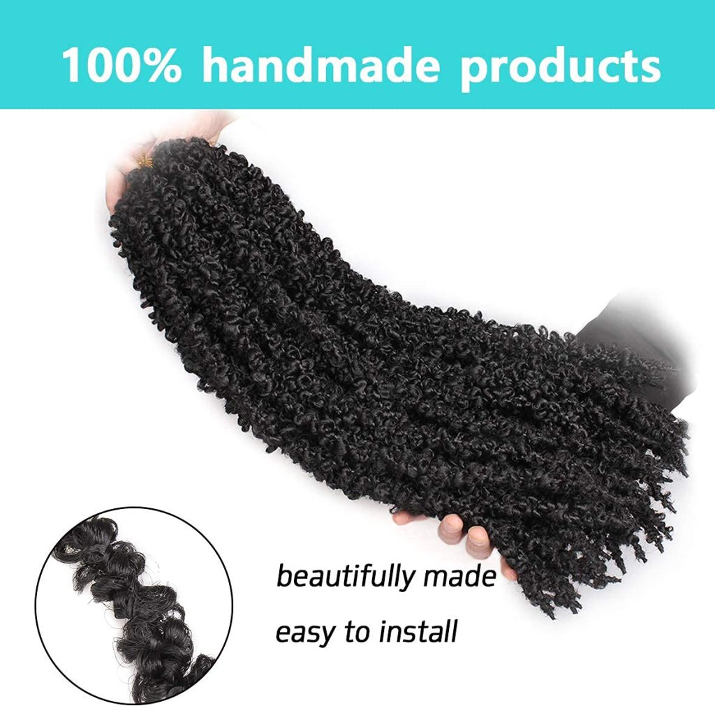 2 Packs Butterfly Locs 20 Inch Crochet Braids Hair Pre-looped ...