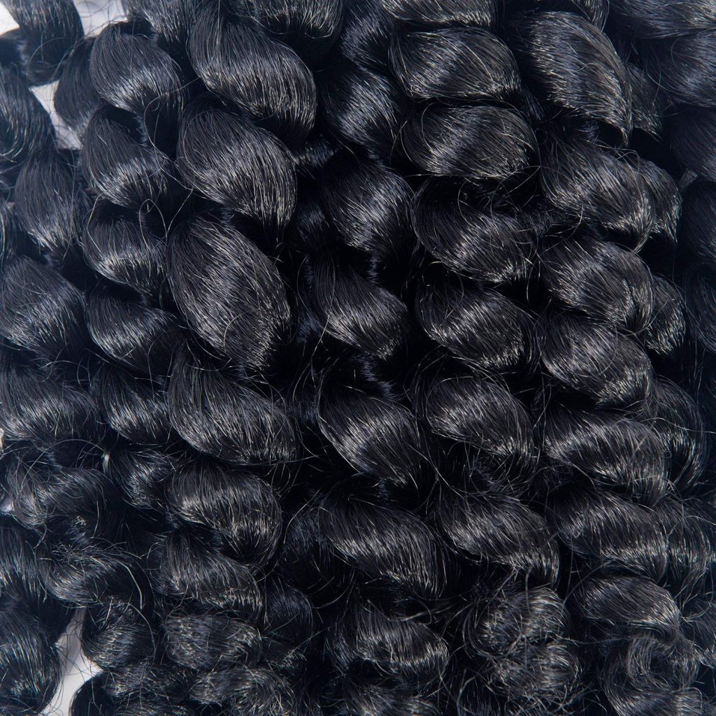 3 Packs 2x Ringlet Wand Curl Jamaican Bounce 8 Inch Synthetic Crochet ...